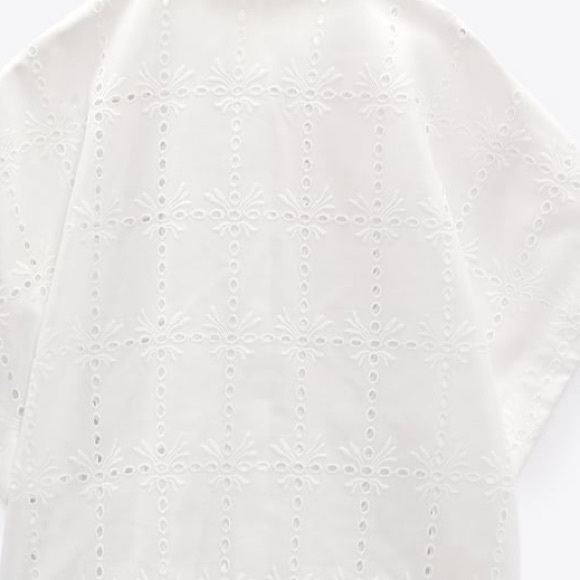 Zara | Tops | Nwt Zara Embroidered Shirts Size M | Poshmark